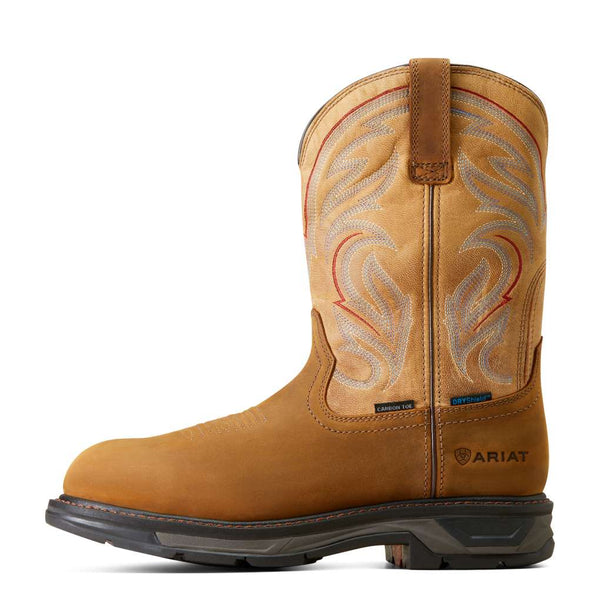 Ariat Mens Workhog H20 Dist Brn/Bravo Brn | The Top Saddlery