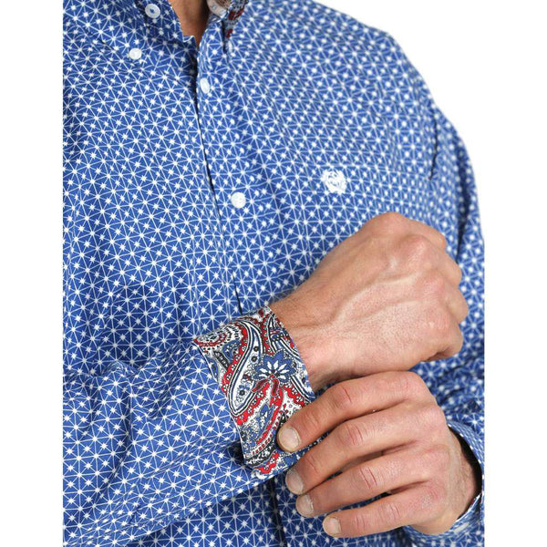Cinch Mens MTW1105764 Star Shirt | The Top Saddlery