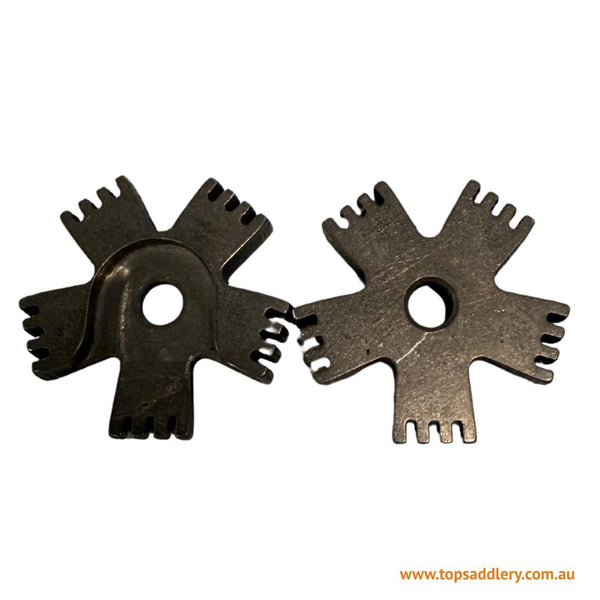 Koschel Pbr Bull Riding Rowels Pair | The Top Saddlery