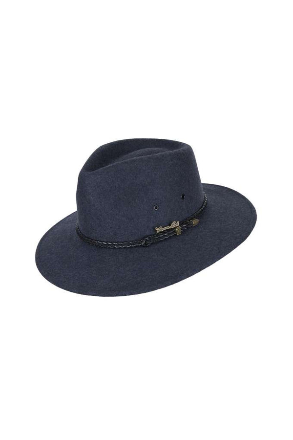 Thomas Cook Wanderer Crushable Hat Navy Marle | The Top Saddlery