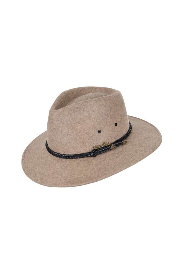 Thomas Cook Wanderer Crushable Hat Oatmeal | The Top Saddlery