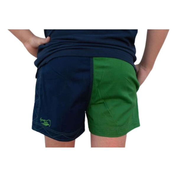 Crowbar Andy Grown Here Harlequin Shorts | The Top Saddlery