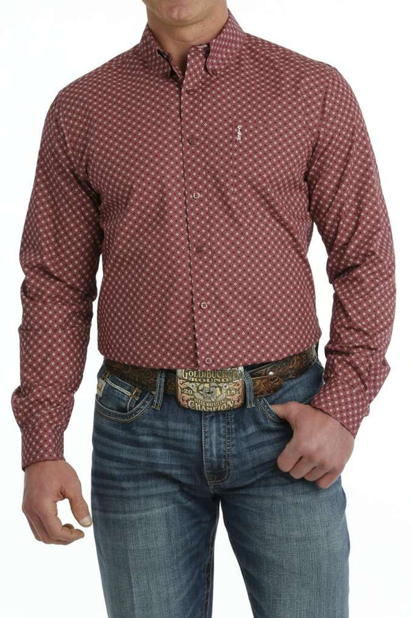 Cinch Mens MTW1347095 Modern Fit Shirt | The Top Saddlery