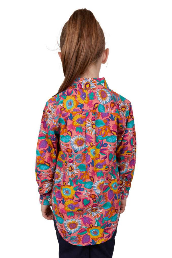 Hard Slog Kids Susie Half Placket Workshirt | The Top Saddlery