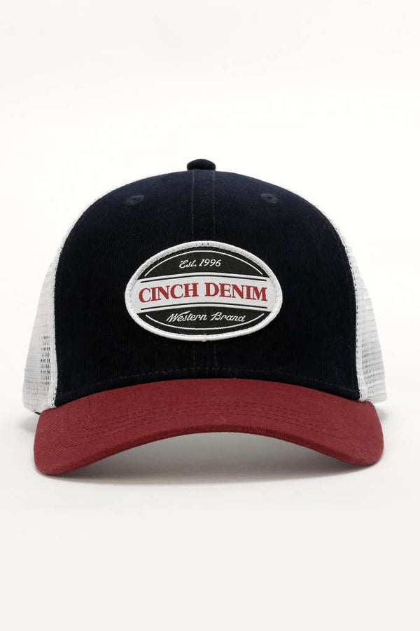 Cinch Mens Western Brand Patch Trucker Cap | The Top Saddlery
