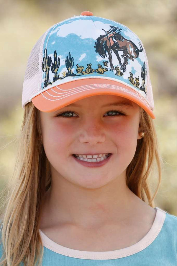 Cruel Girl Girls Buck Em Cap | The Top Saddlery