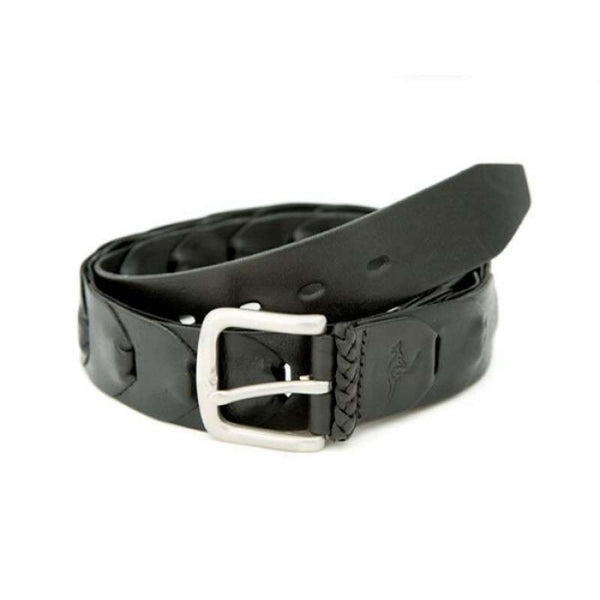 Badgery Maranoa Linked Belt Black | The Top Saddlery