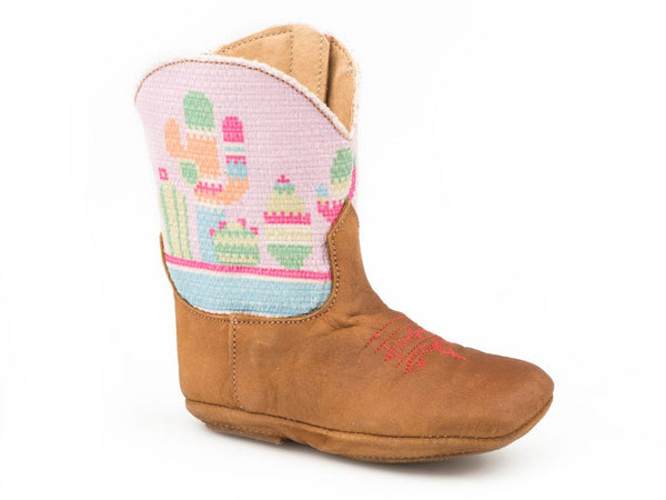 Roper Infant Cowbaby Colourful Cactus Tan | The Top Saddlery